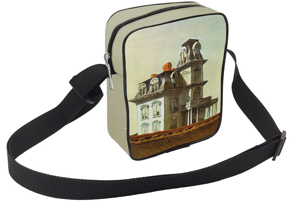 Torba listonoszka Dom przy torach kolejowych Edward Hopper Dom przy ...