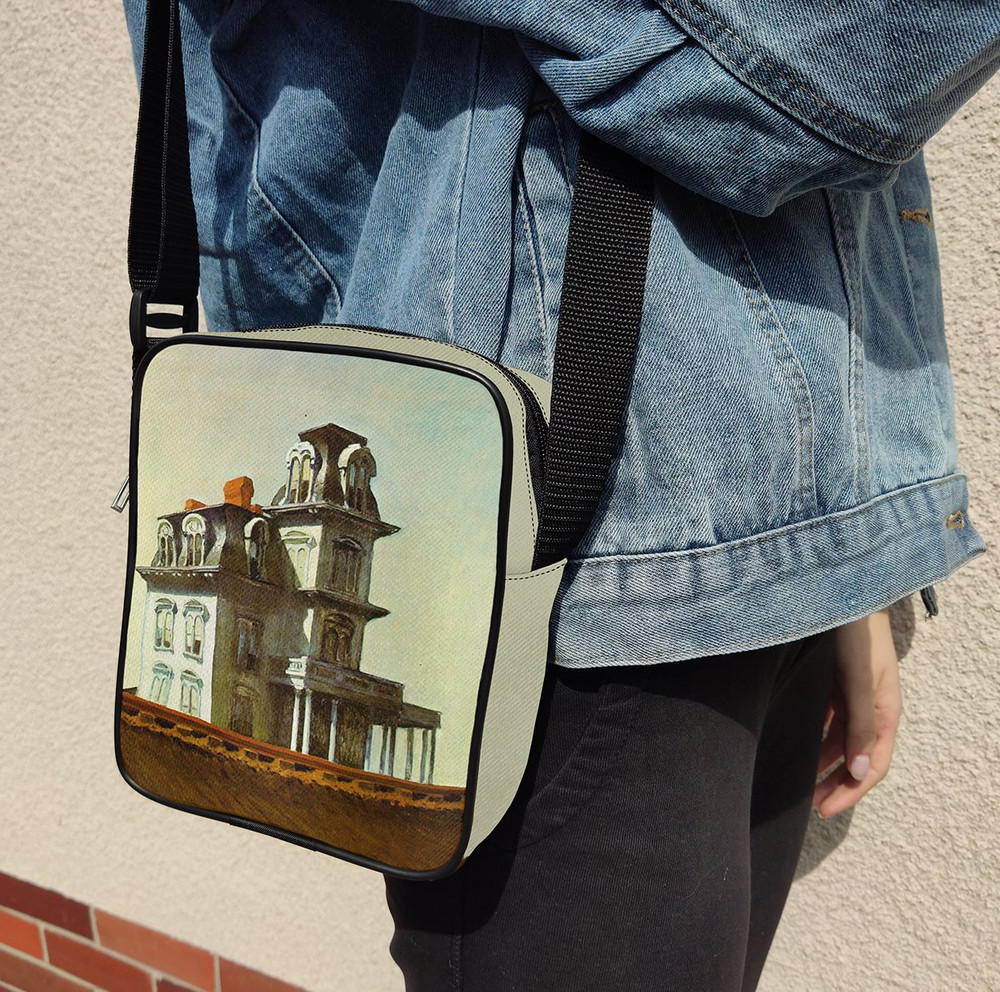 Torba listonoszka Dom przy torach kolejowych Edward Hopper Dom przy ...